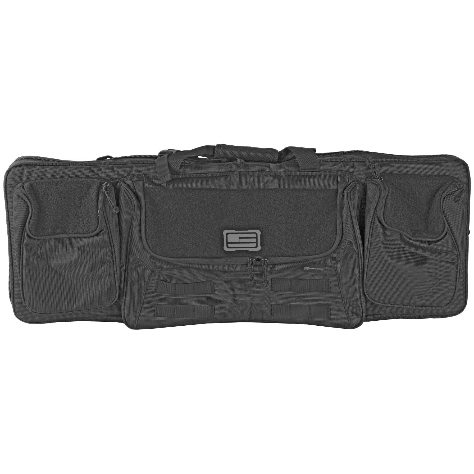 Evolution 1680D Tactical Double Rifle Case 36" Black | 4Shooters.com