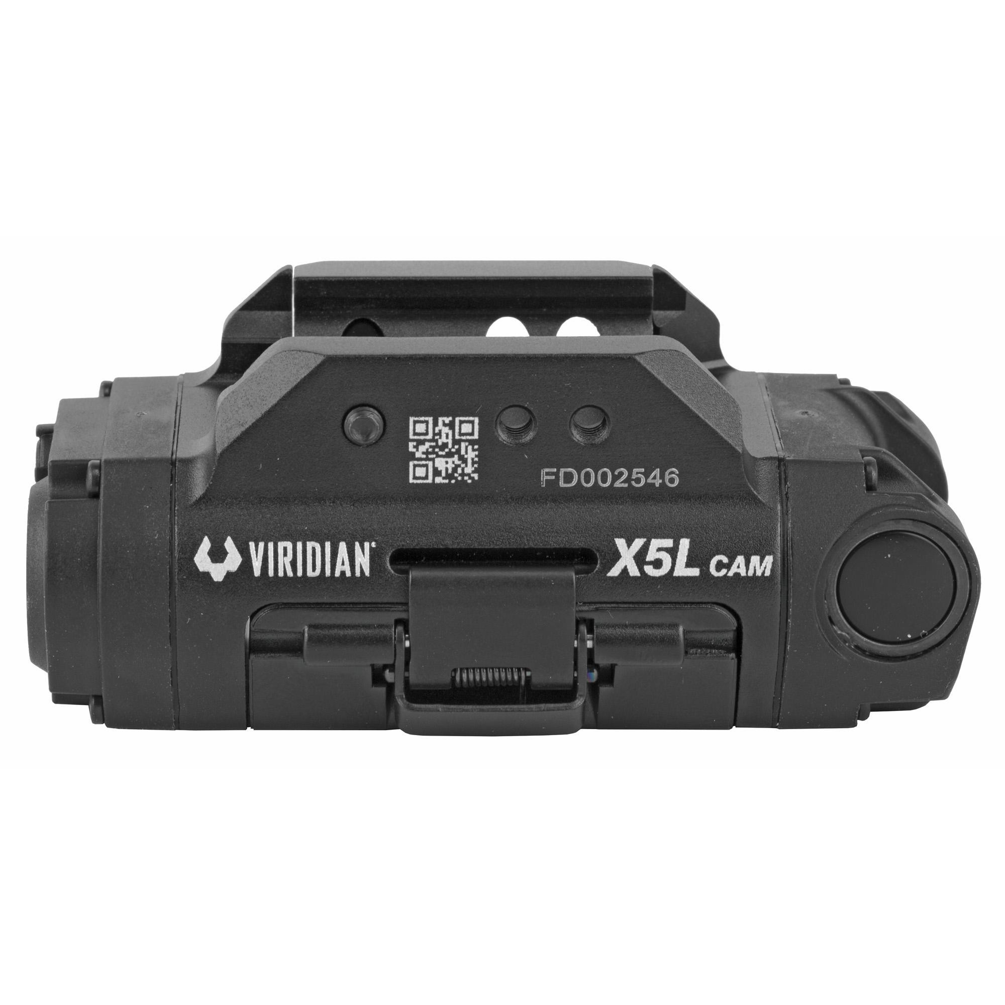 Viridian X5L Gen3 Green Laser w/Tactical Light w/HD Camera | 4Shooters.com