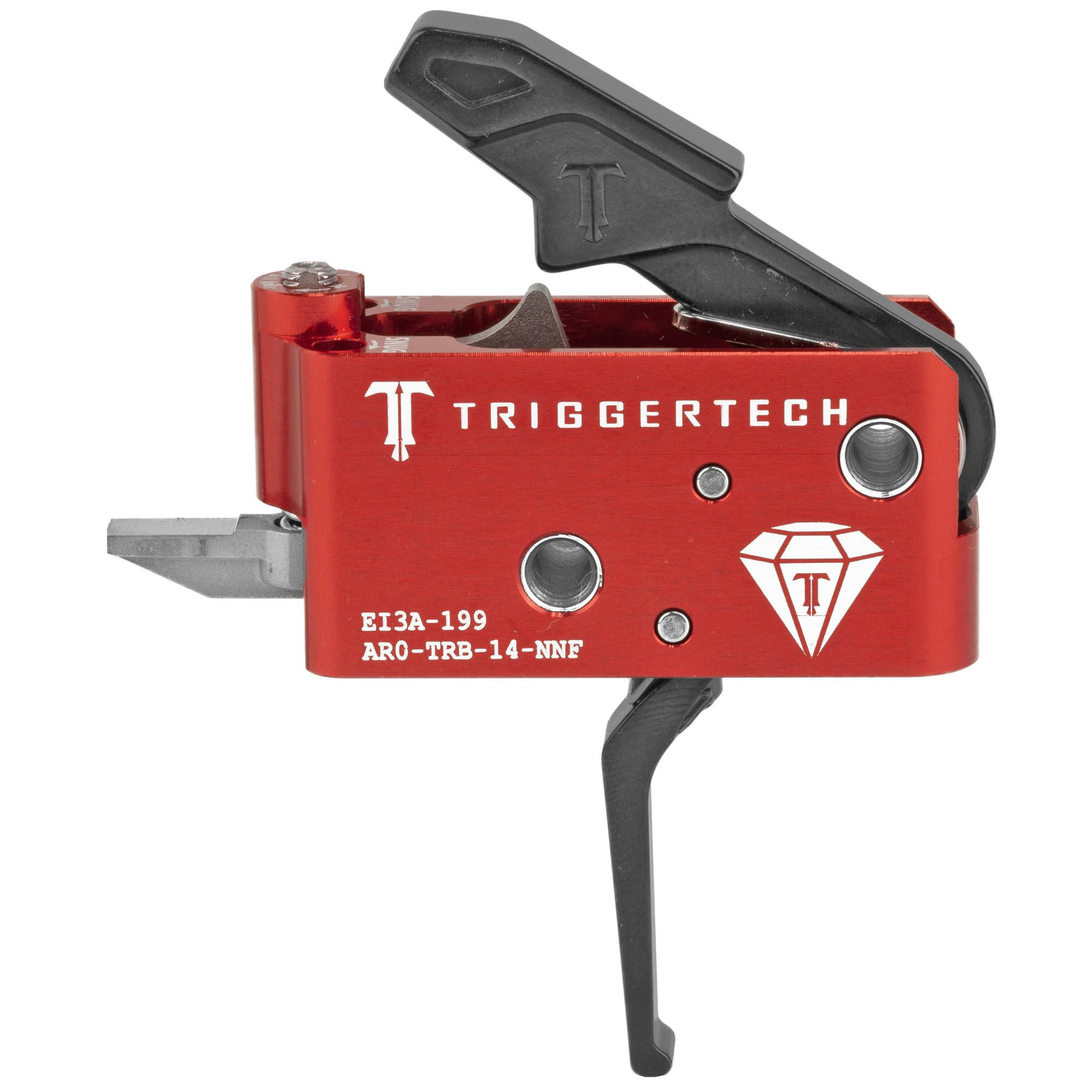 TriggerTech AR-15 Black Diamond NNF Flat Trigger RH | 4Shooters.com