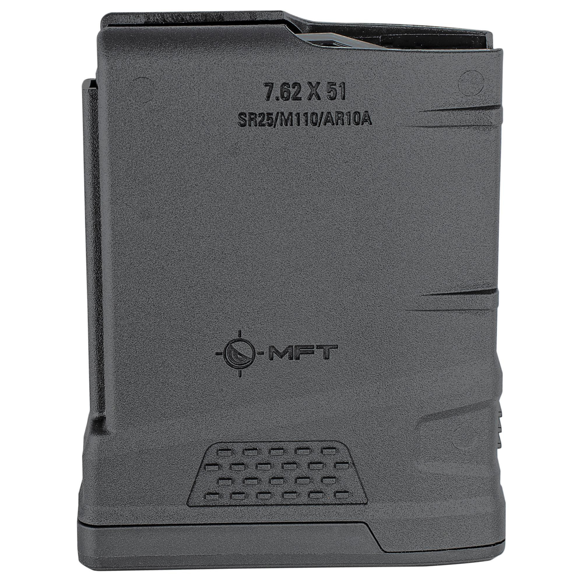 Magazine MFT AR-10 Extreme Duty .308 Win 10Rd Black | 4Shooters.com