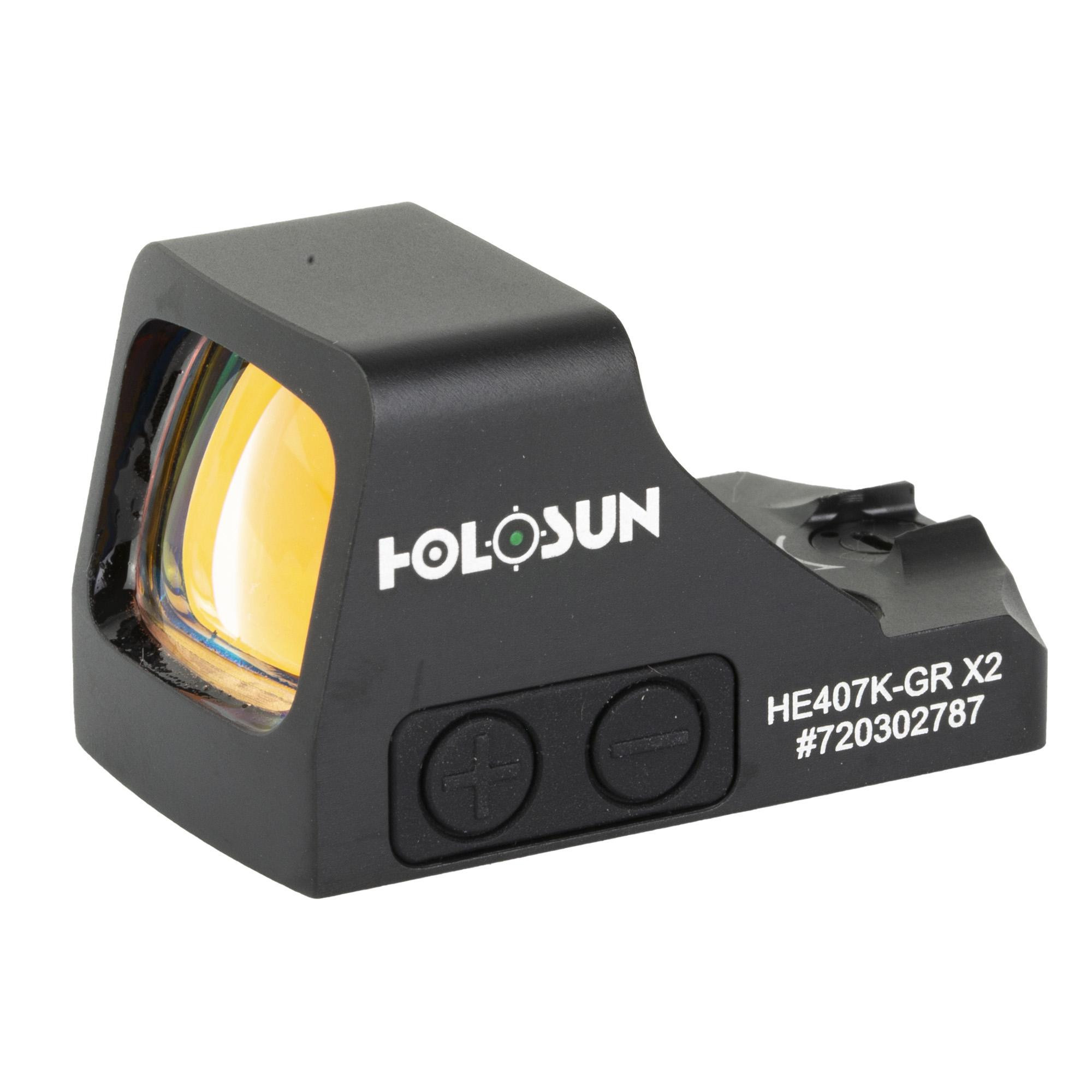Holosun 407K-X2 Reflex 6 MOA Green Dot | 4Shooters.com