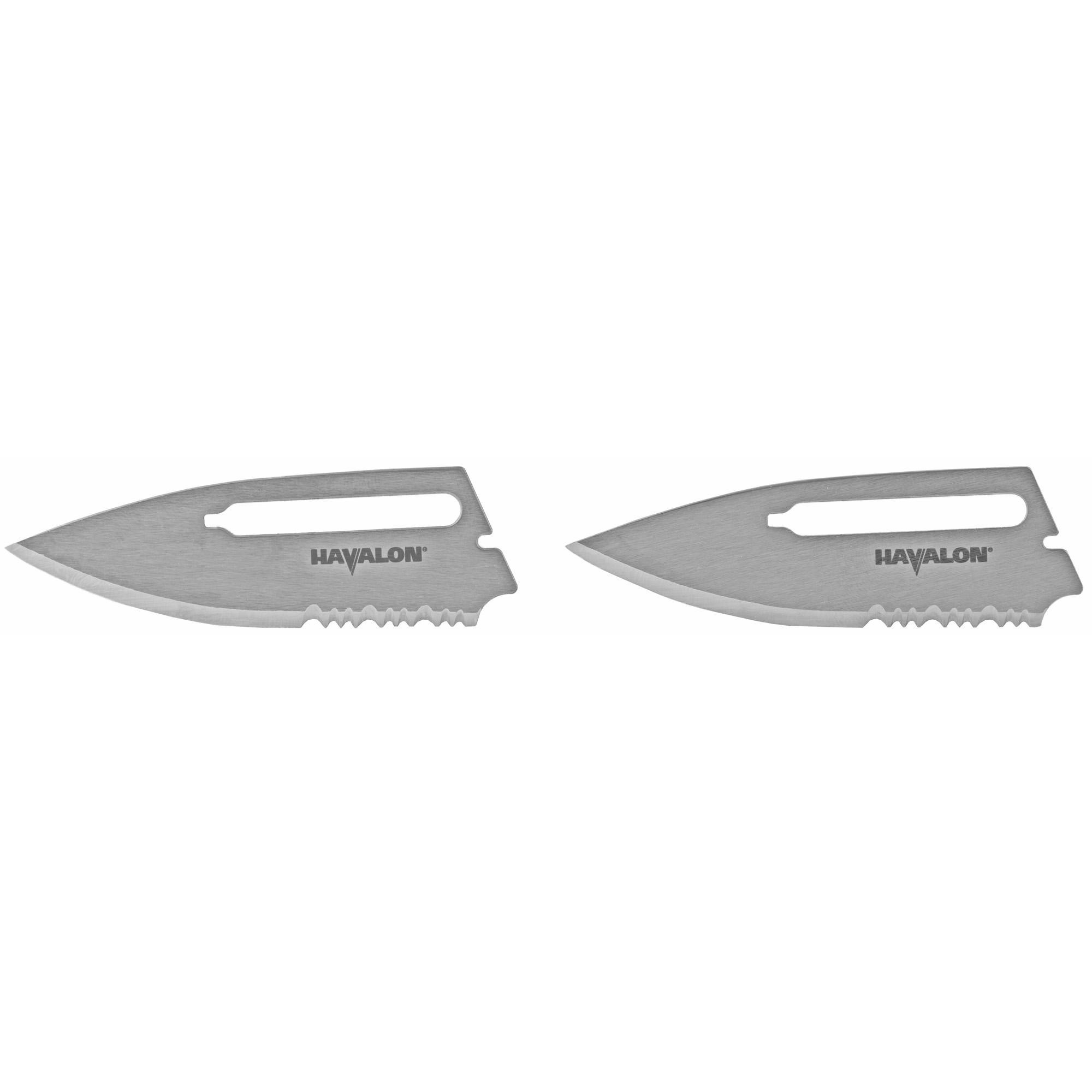 Havalon Redi Replacement Serrated Blades Stainless Steel 2Pk ...