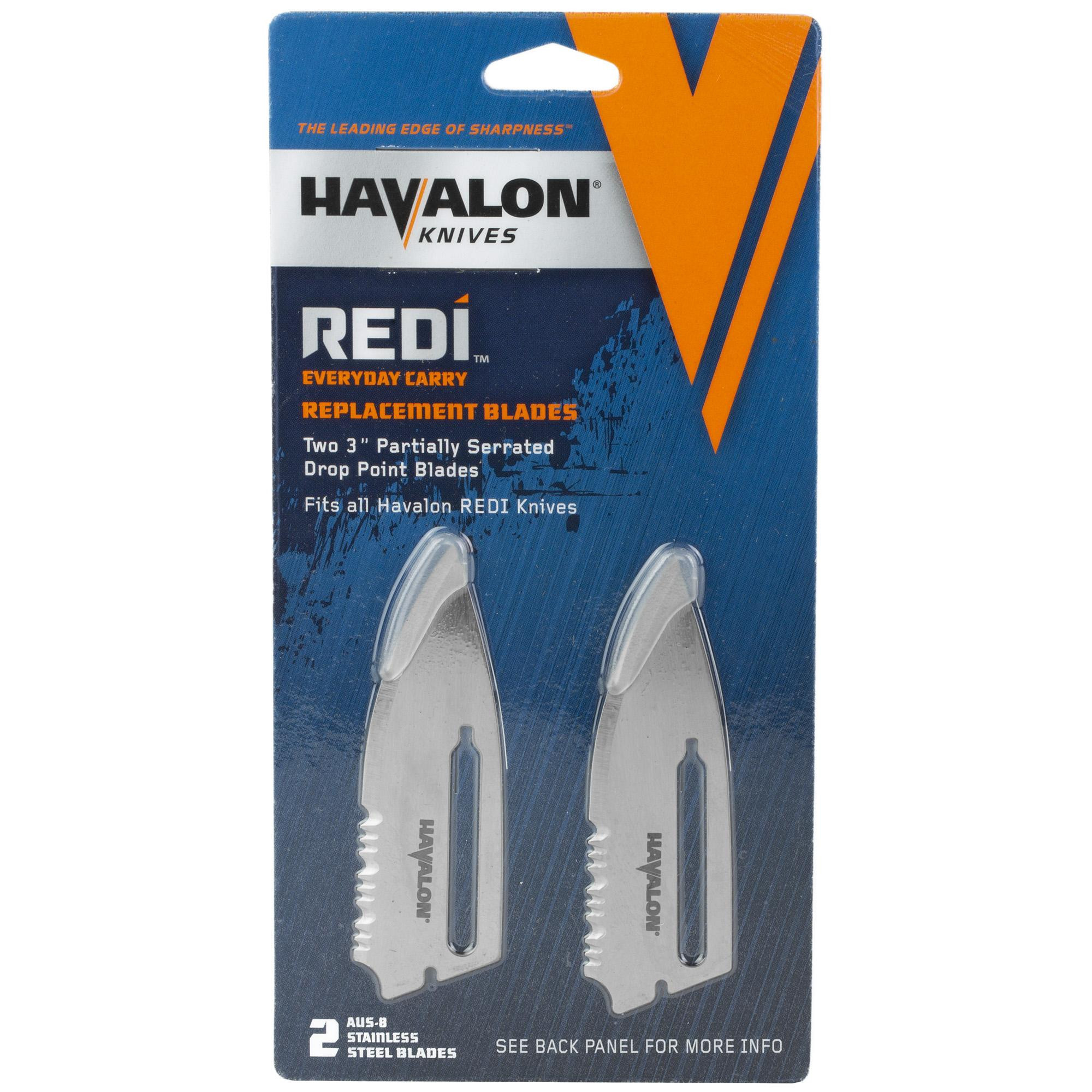 Havalon Redi Replacement Serrated Blades Stainless Steel 2Pk ...