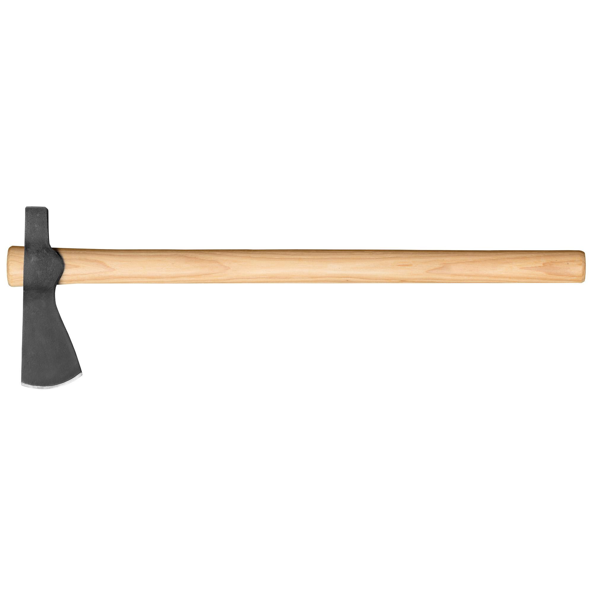 Cold Steel Trail Hawk 22" Blade Silver Plain Edge Natural Wood Handle ...