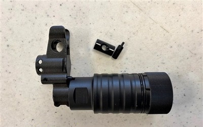 CSS KRINK Style AKM Front Sight Block Gas Block Combo With 4 PC Flash ...