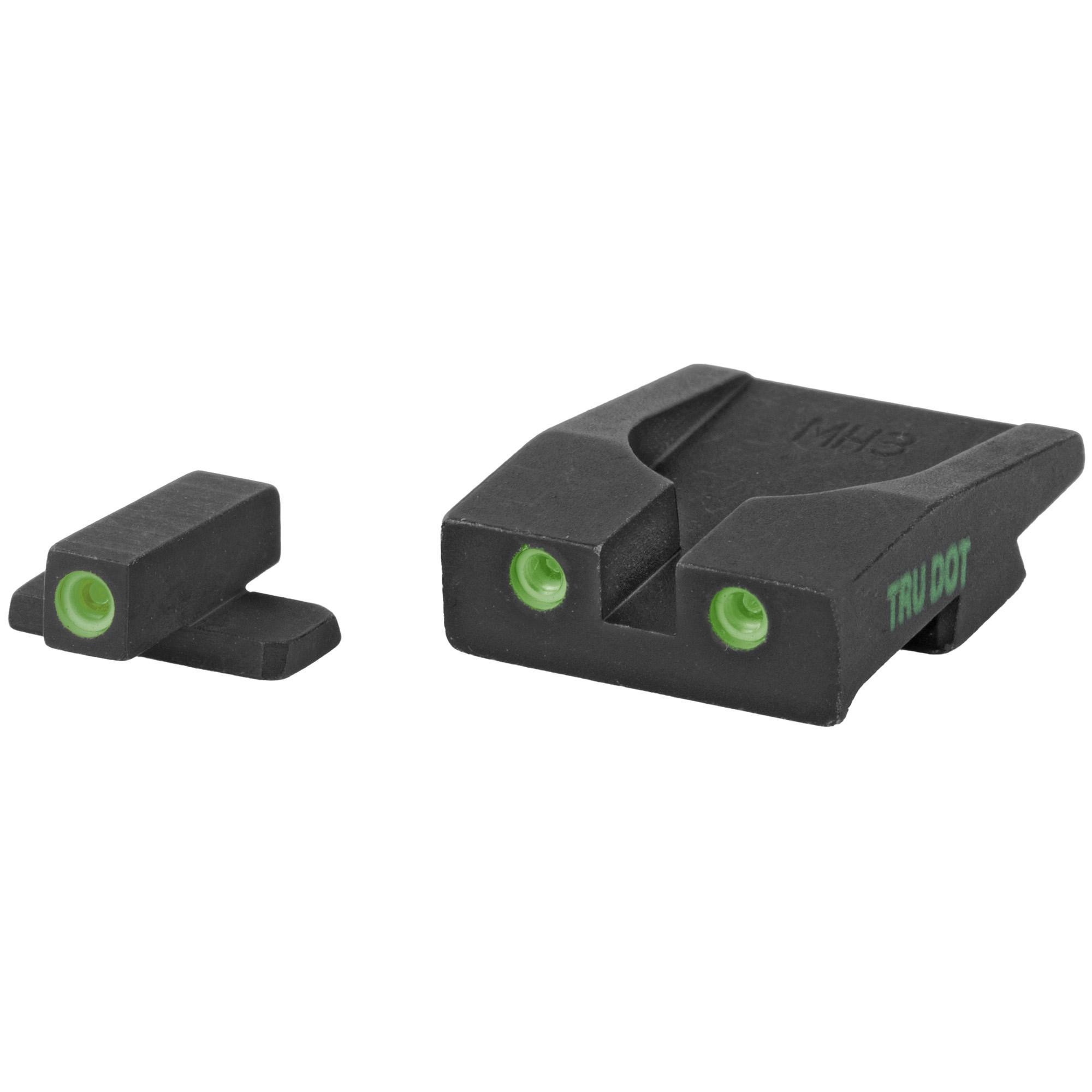 Meprolight Tru-Dot Fixed Tritium Sights Springfield XDM Green/Green ...