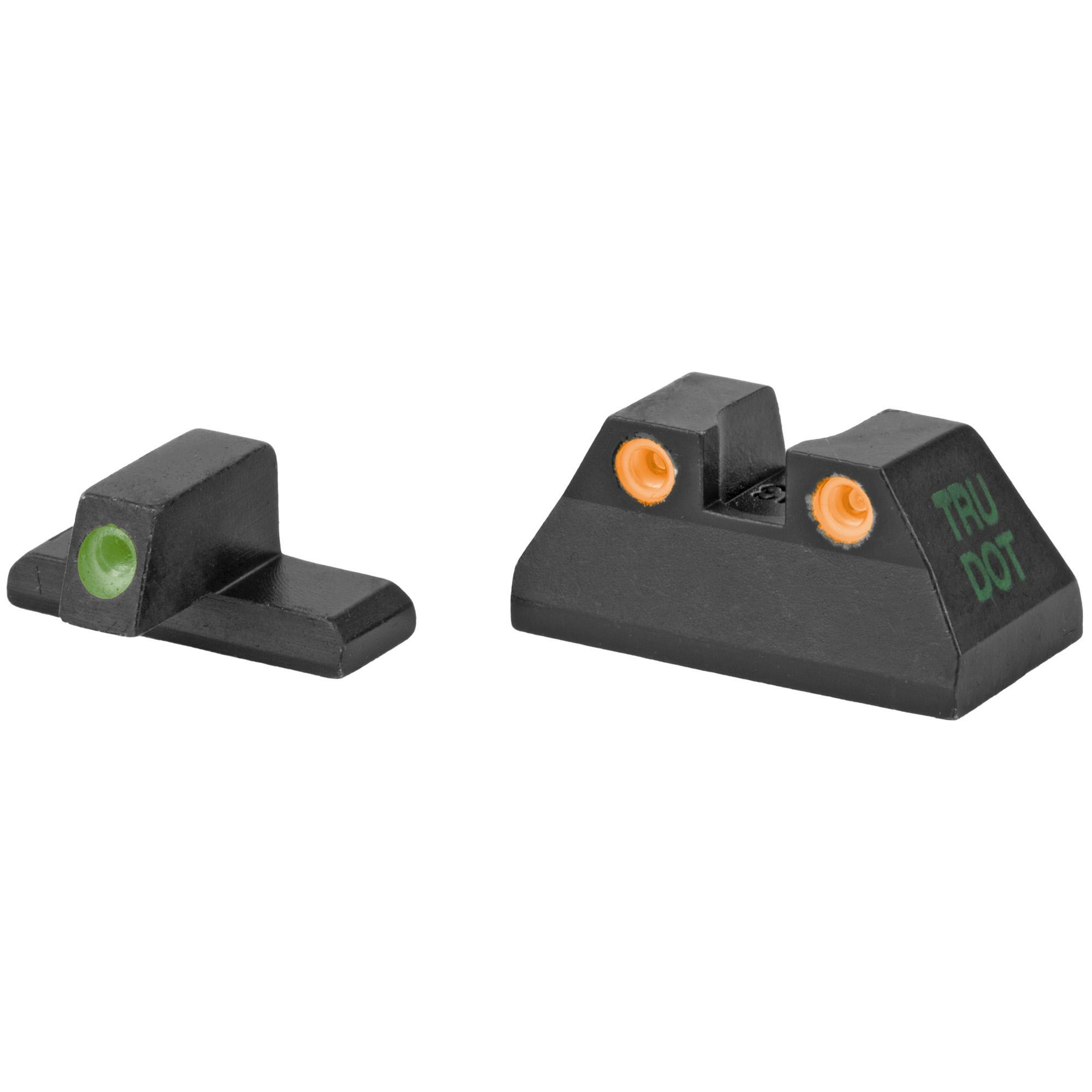 Meprolight Tru-Dot Fixed Tritium Sights H&K USP 9/40/45 Green/Orange ...