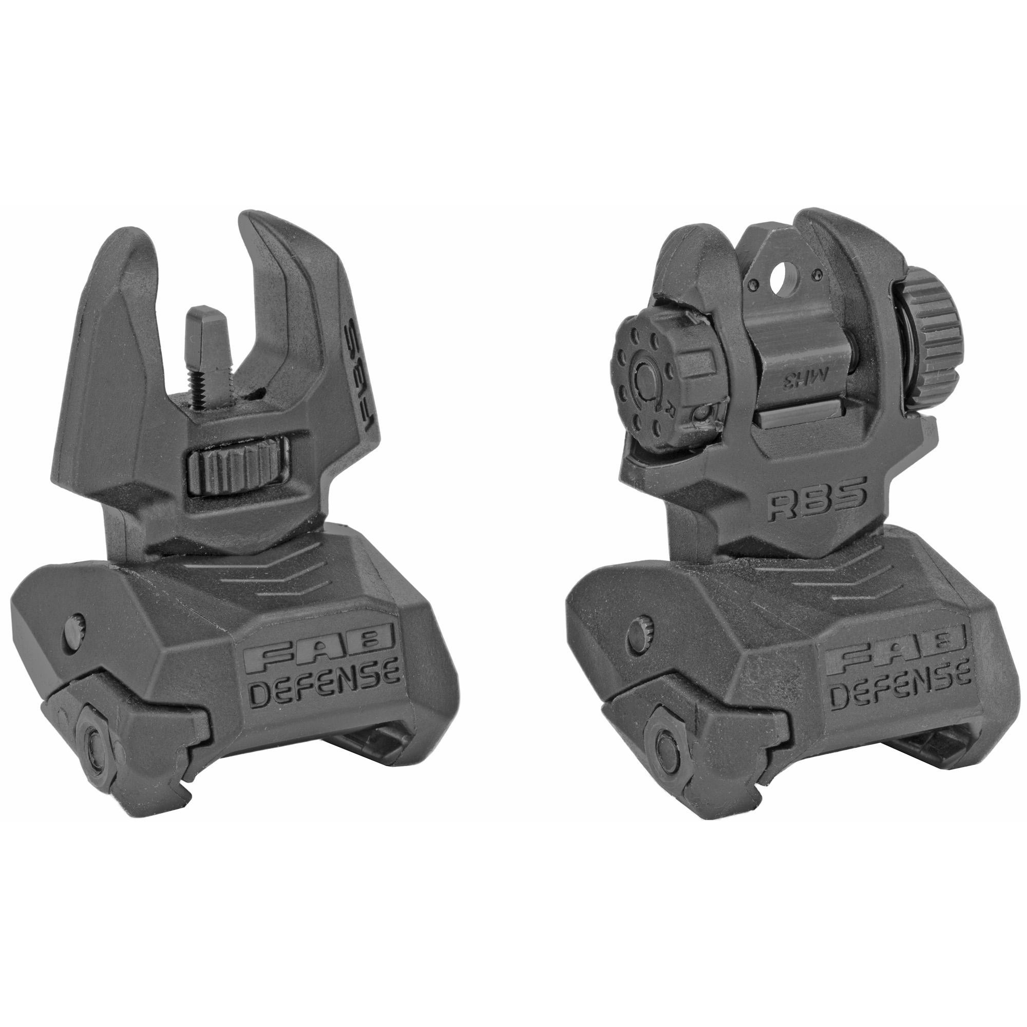 Meprolight Flip Backup Sight 2 Dot Rear Orange Front | 4Shooters.com