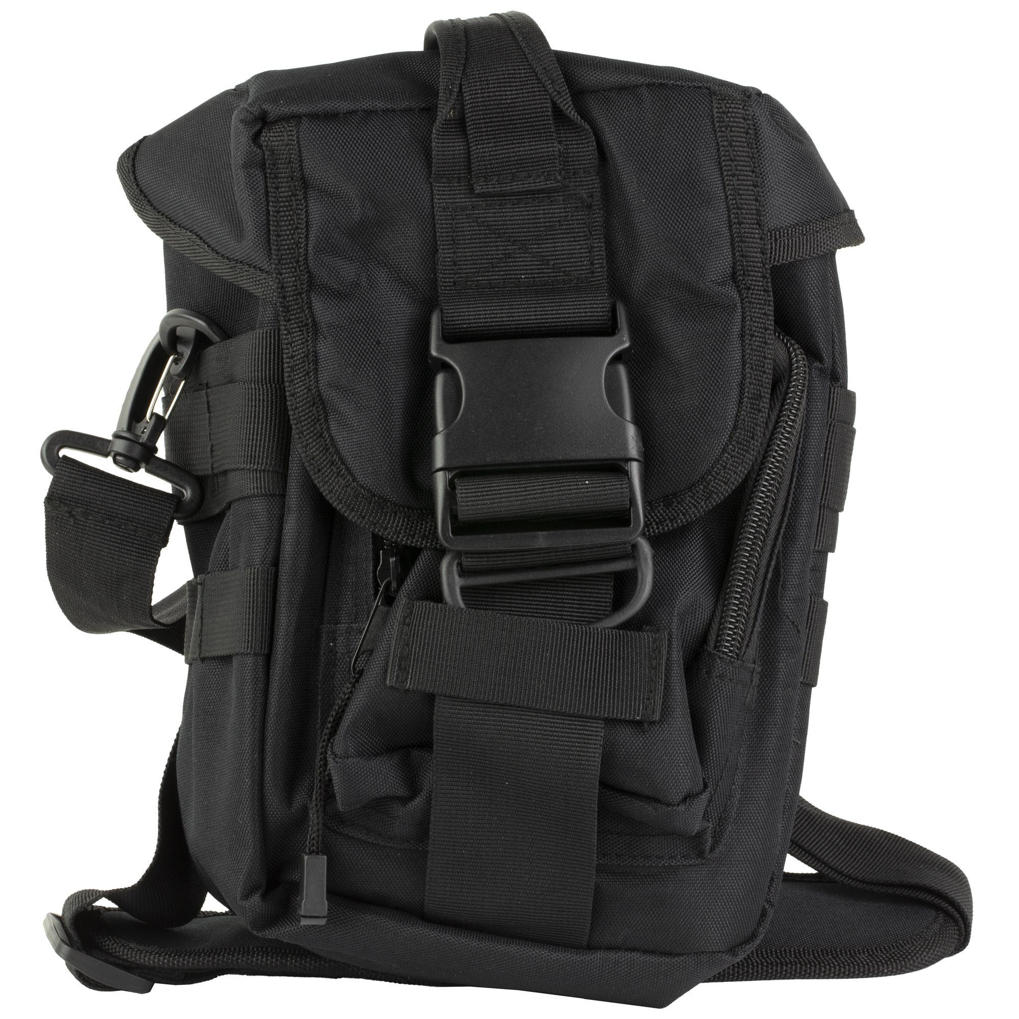 Pathfinder MOLLE Bag w/2 Inside Pouches Black | 4Shooters.com