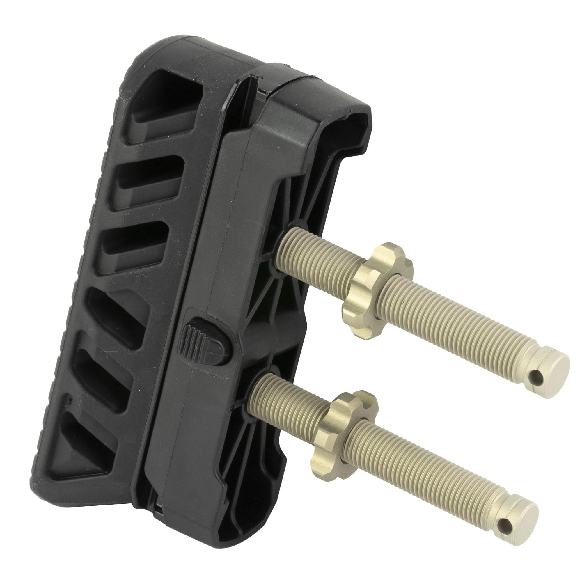 Q Big Buttstock Pad Assembly The Fix Black | 4Shooters.com