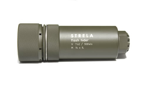 AK47/AKM Flash Hider By Strela Gen 2 Cerakote OD Green | 4Shooters.com