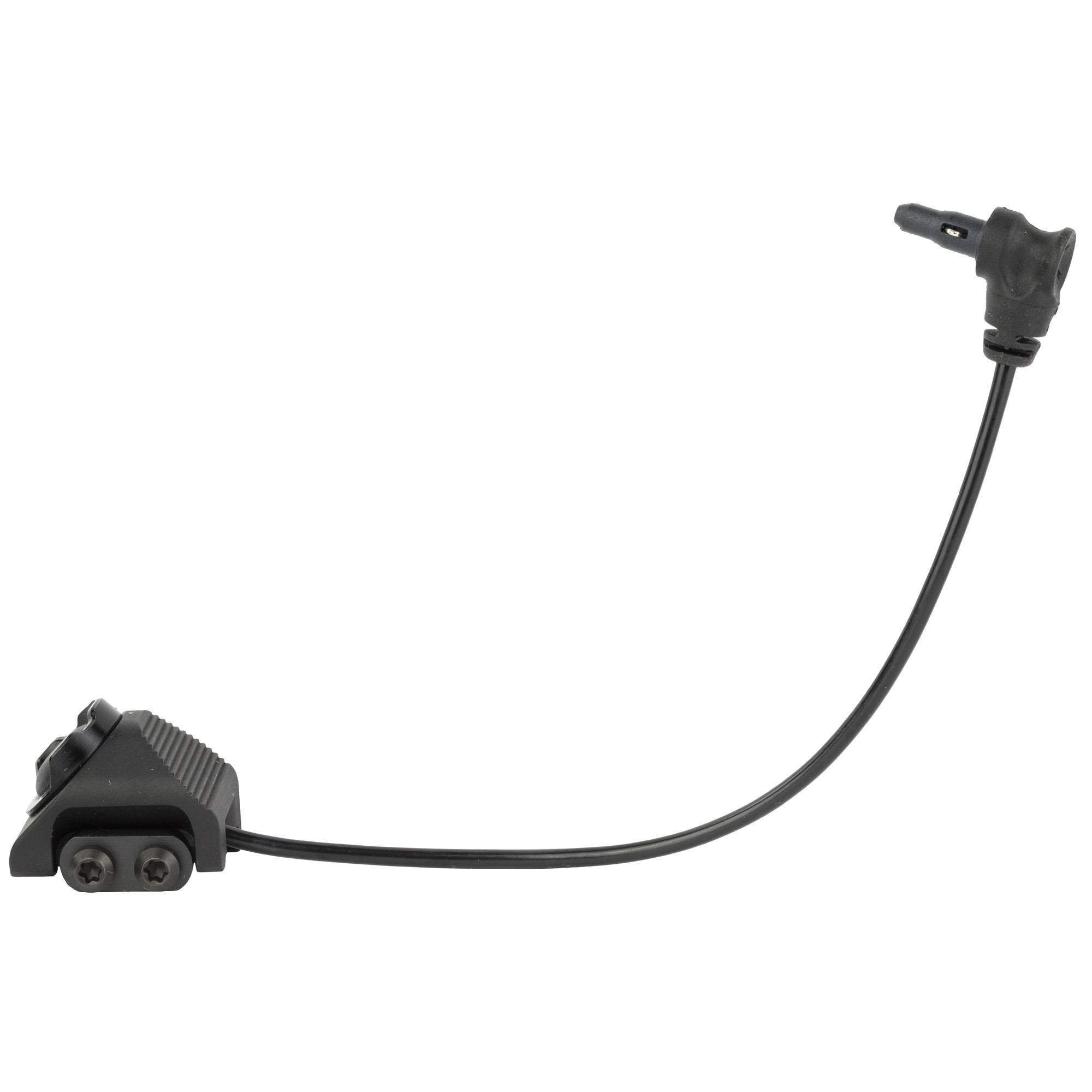Unity Hot Button Rail w/Crane Laser Ports 7 Black | 4Shooters.com
