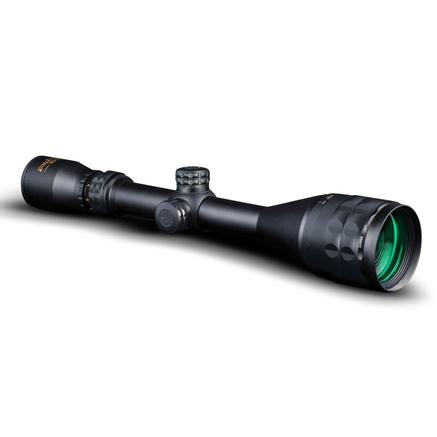 KonusPro 3-12x50mm Rifle Scope with Sunshade 30/30 Reticle Matte Black ...