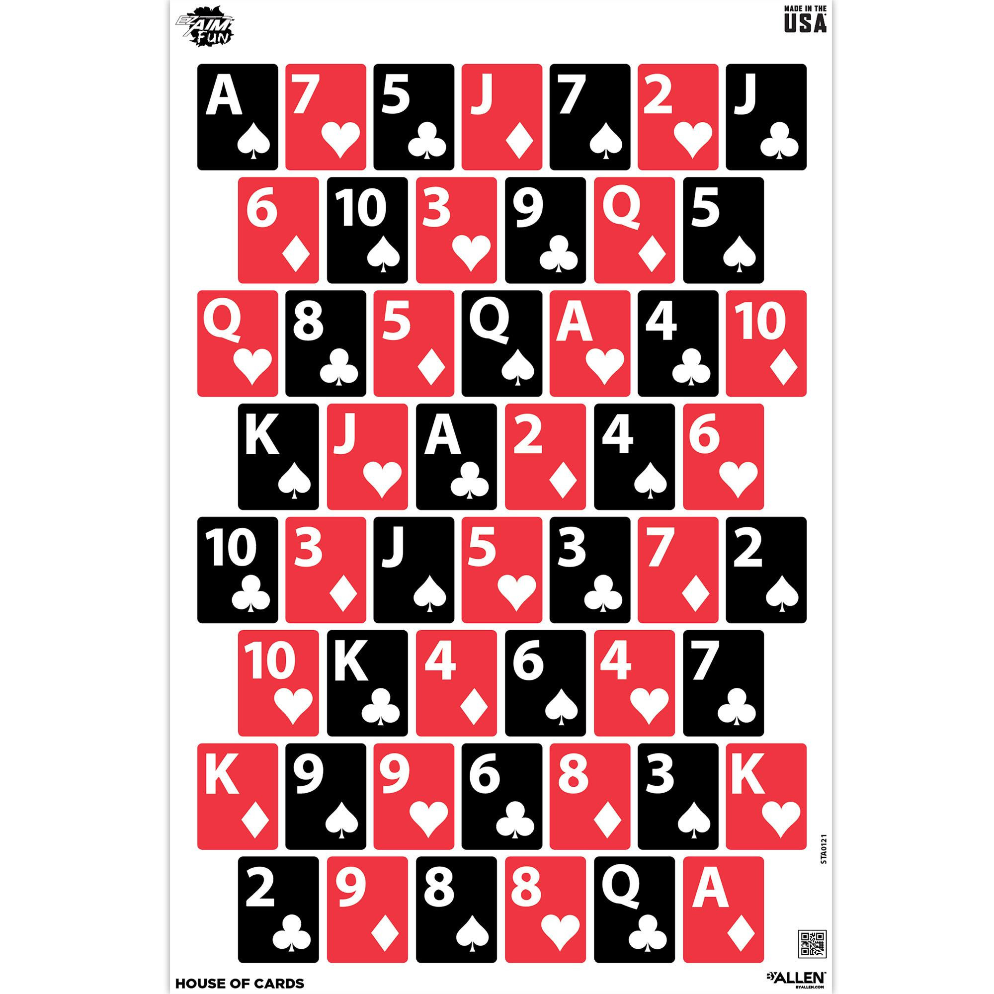 Allen EZ Aim 12"X18" Get the Game On 8Pk | 4Shooters.com
