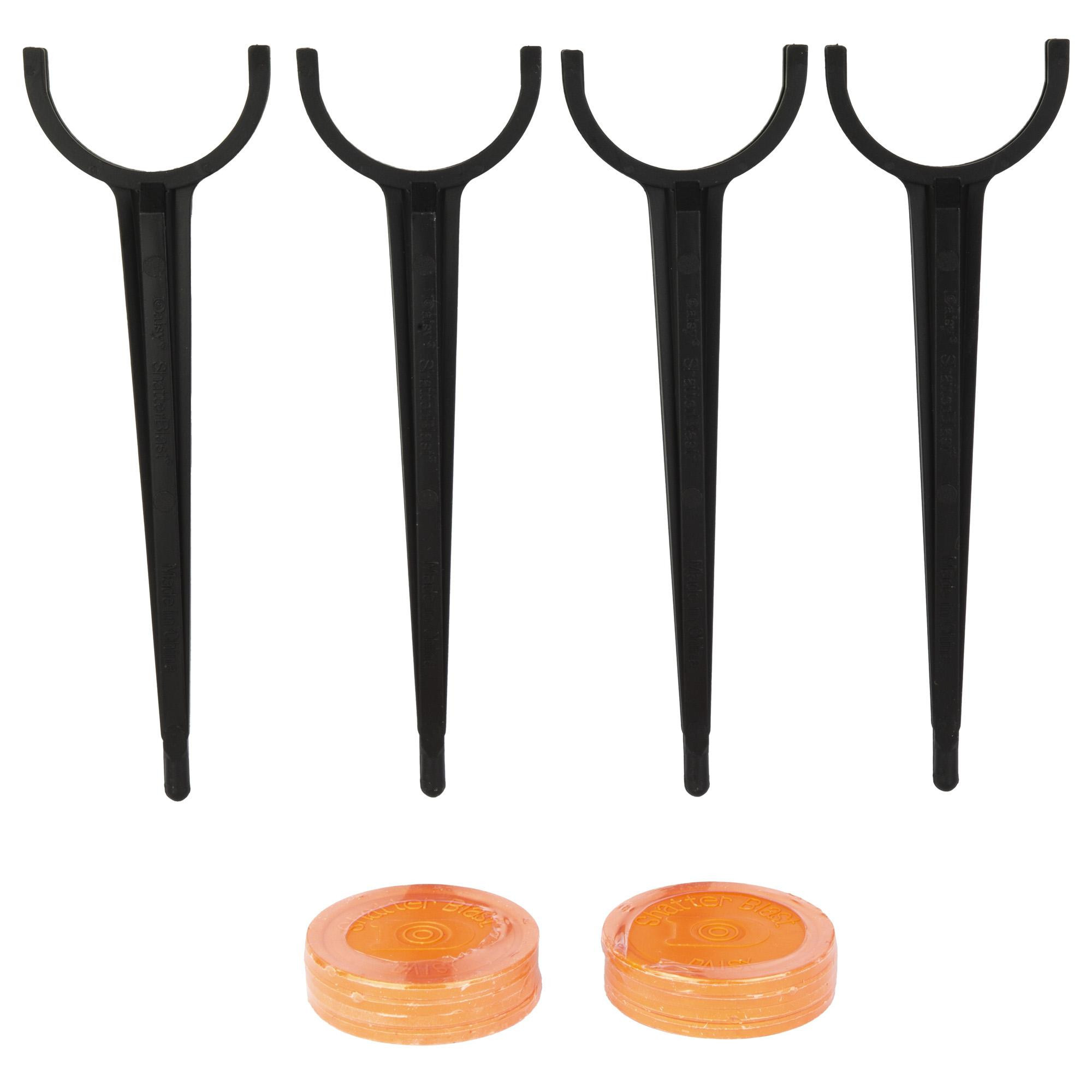 Daisy Shatterblast Targets w/Holders | 4Shooters.com