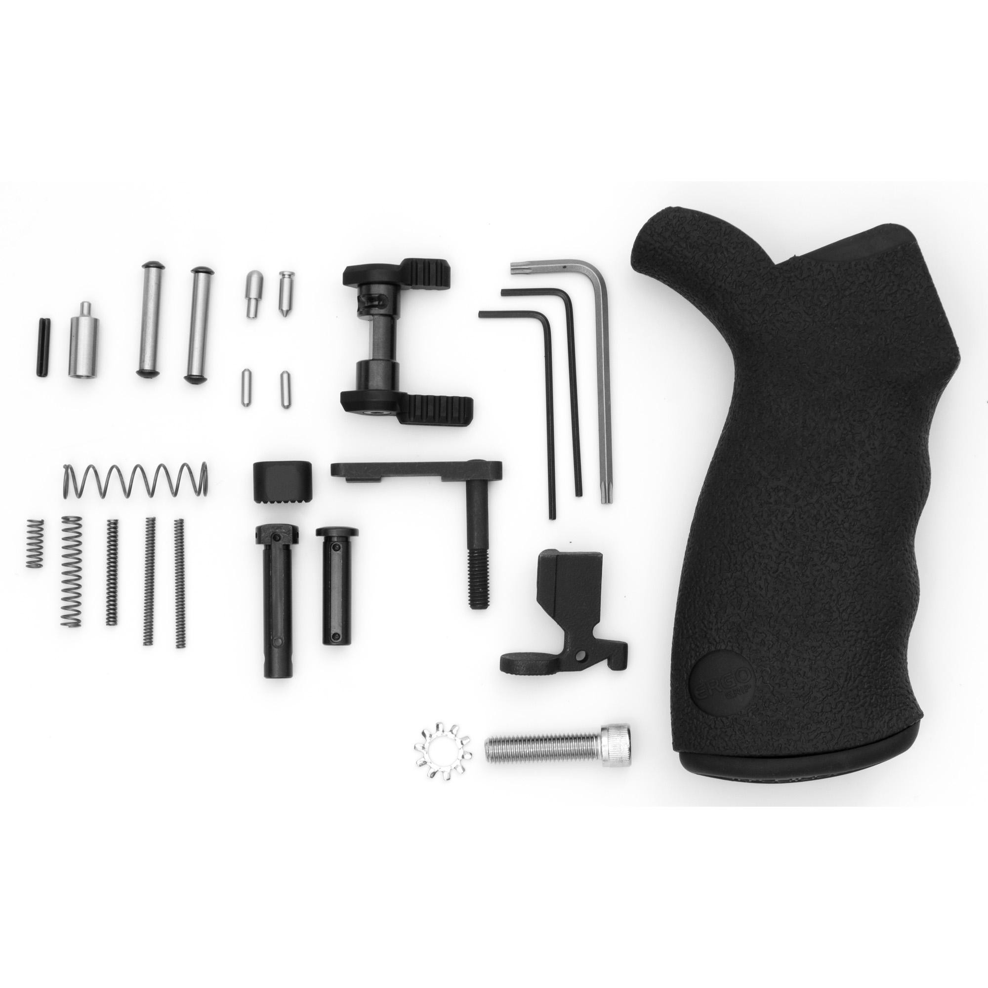 ERGO AR-15 Enhanced Lower Parts Kit w/o FCG | 4Shooters.com