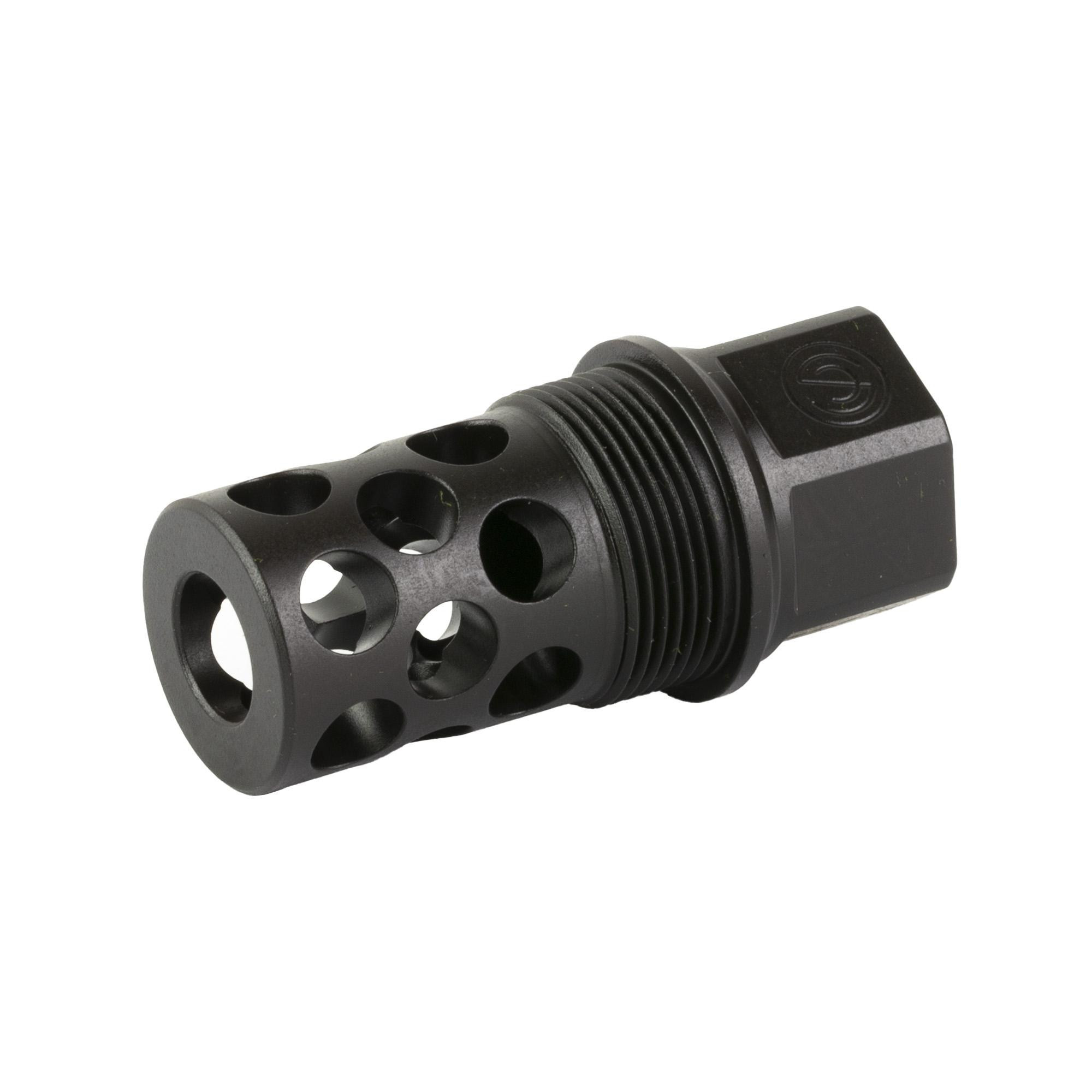 SCO Thread 1/2X28 OverMolded Compact Radial Brake 30 Cal | 4Shooters.com