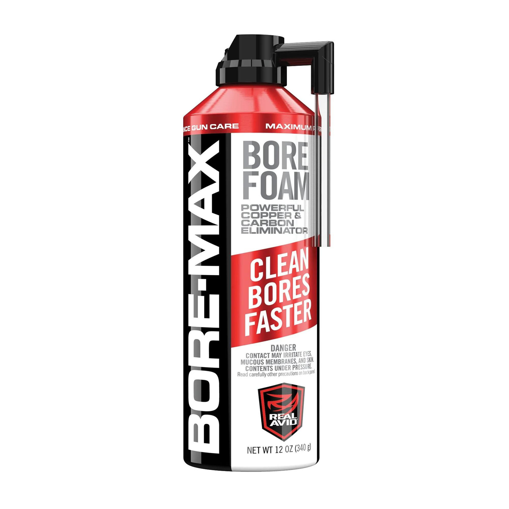 Real Avid Bore Max Foam 12oz 6Pk Aerosol | 4Shooters.com