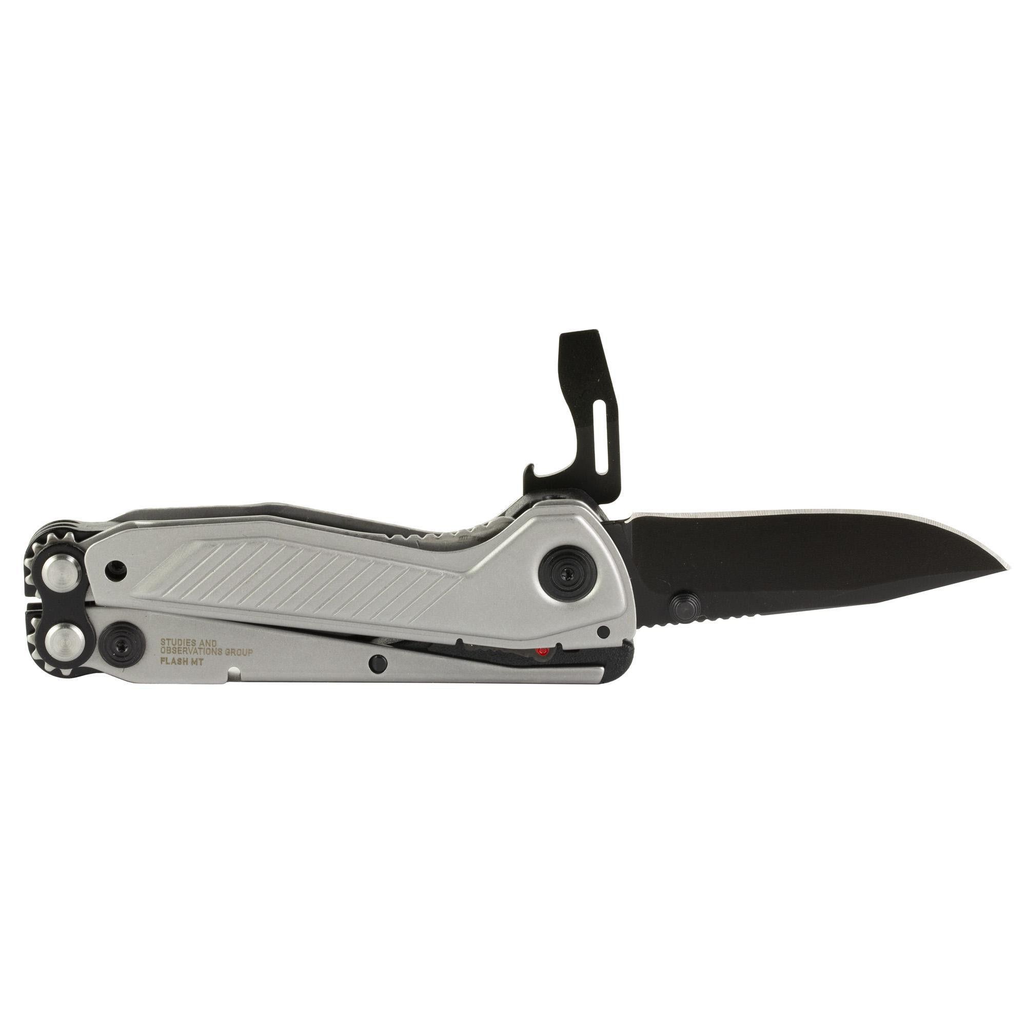 SOG Flash MT 7 Tool Multi-Tool Silver/Black | 4Shooters.com