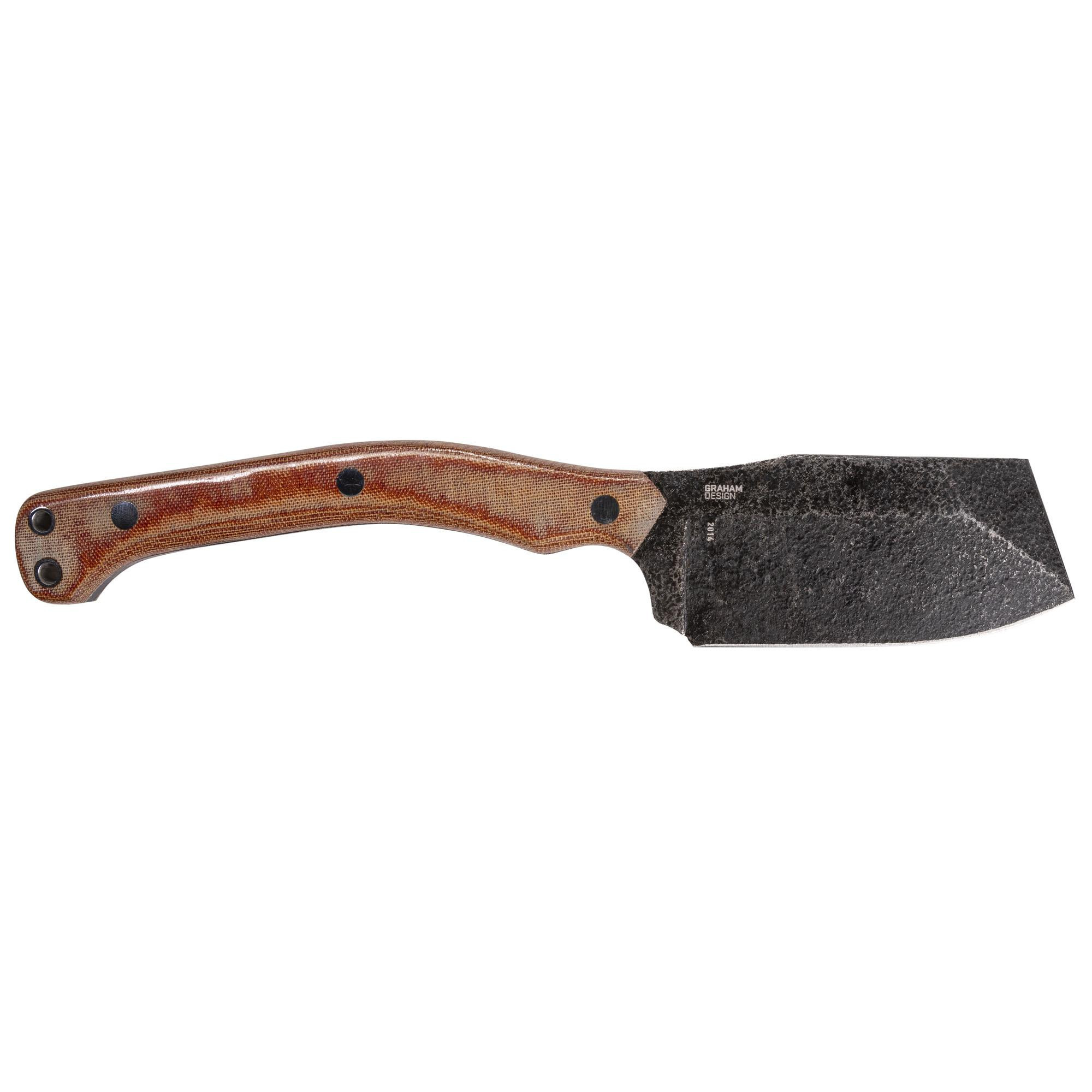 Columbia Razel Naz Fixed Blade Knife Plain Edge 4.29" Chisel Blade ...