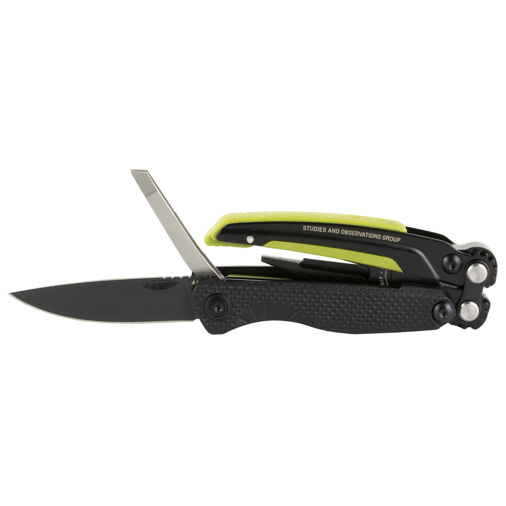SOG Aegis 5 Tool Multi-Tool Black/Moss Green | 4Shooters.com