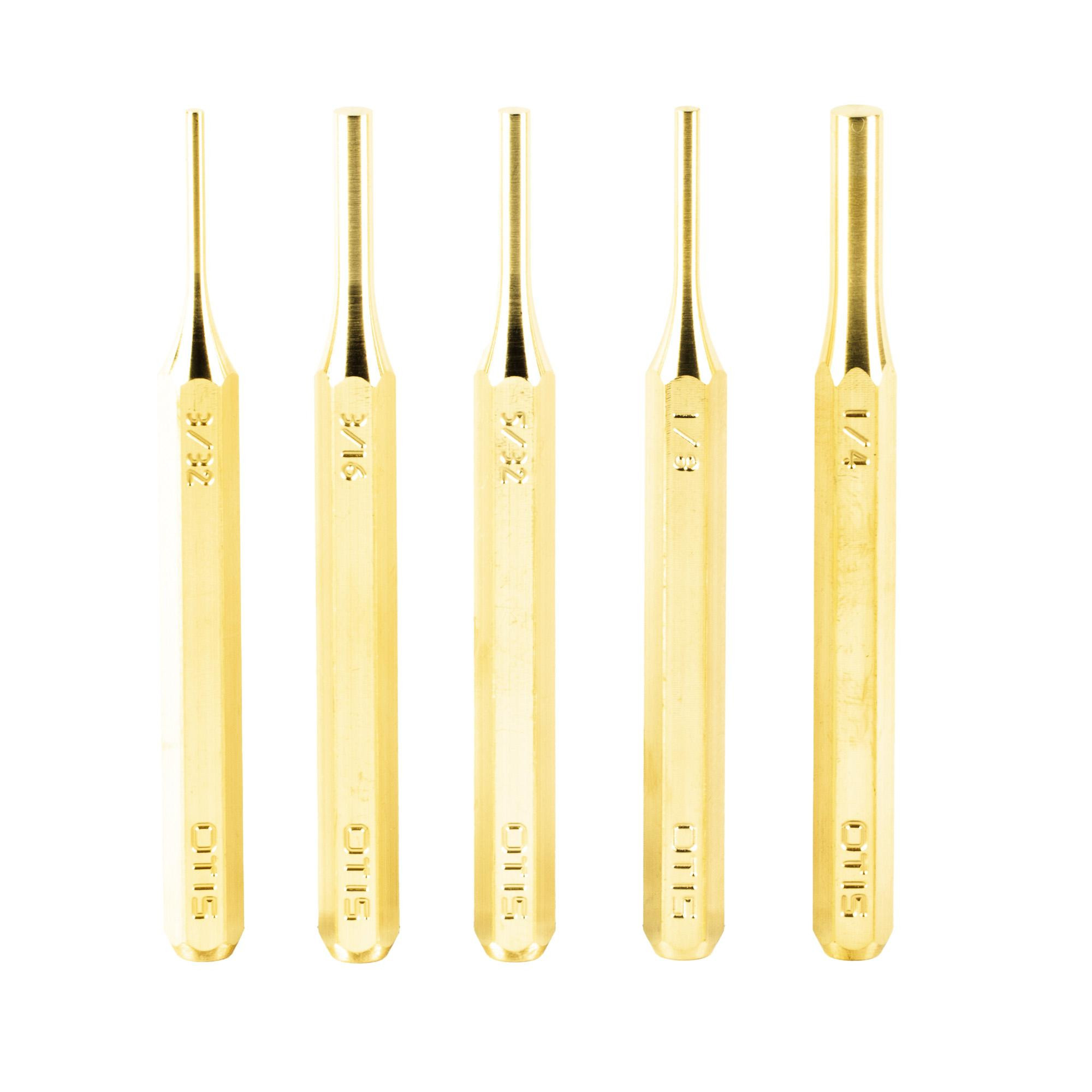 Otis PRO Plus Gunsmithing Punch Set Brass 5 Piece | 4Shooters.com