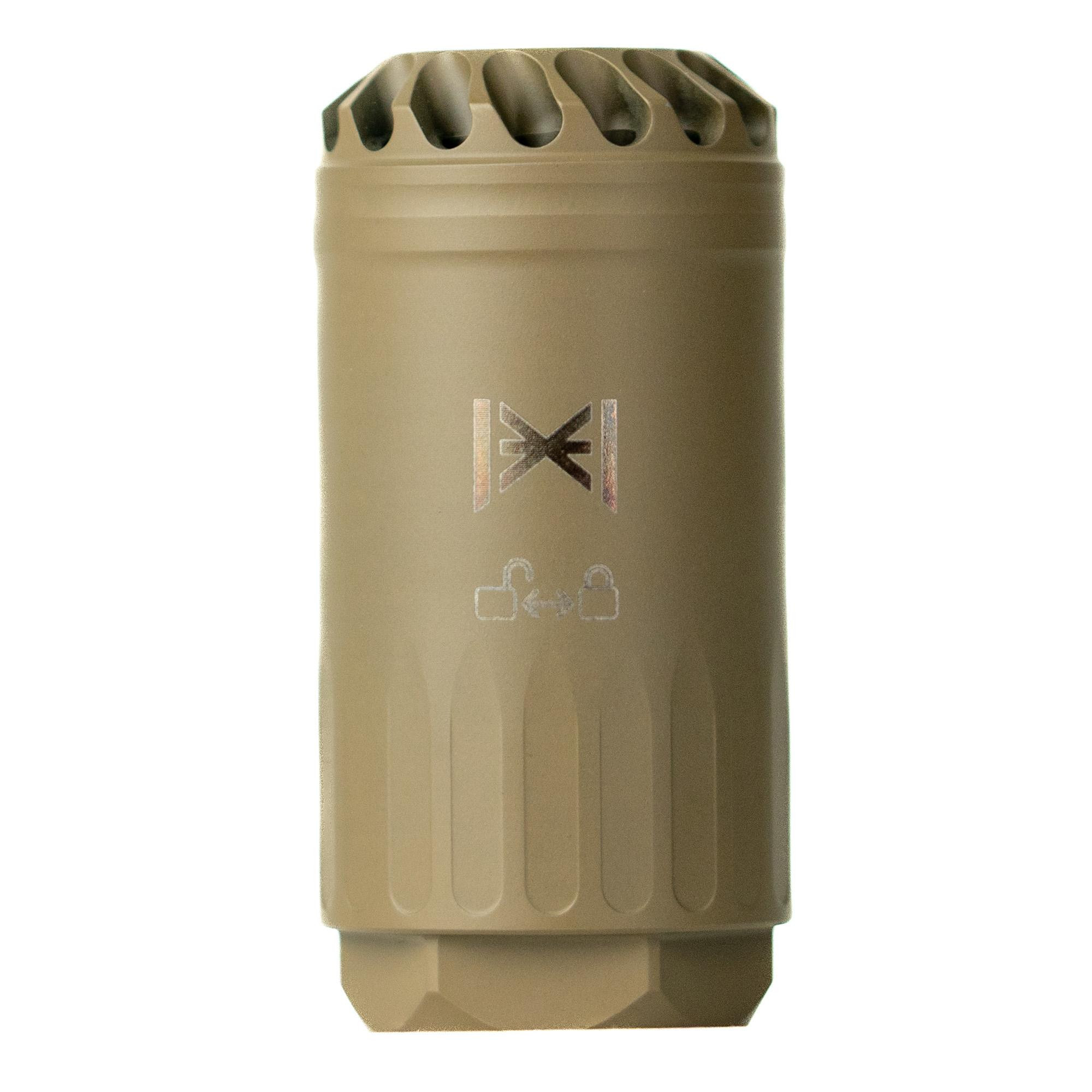 HUXWRX Blastphemy Blast Diverter for HuxWrx Muzzle Device FDE ...