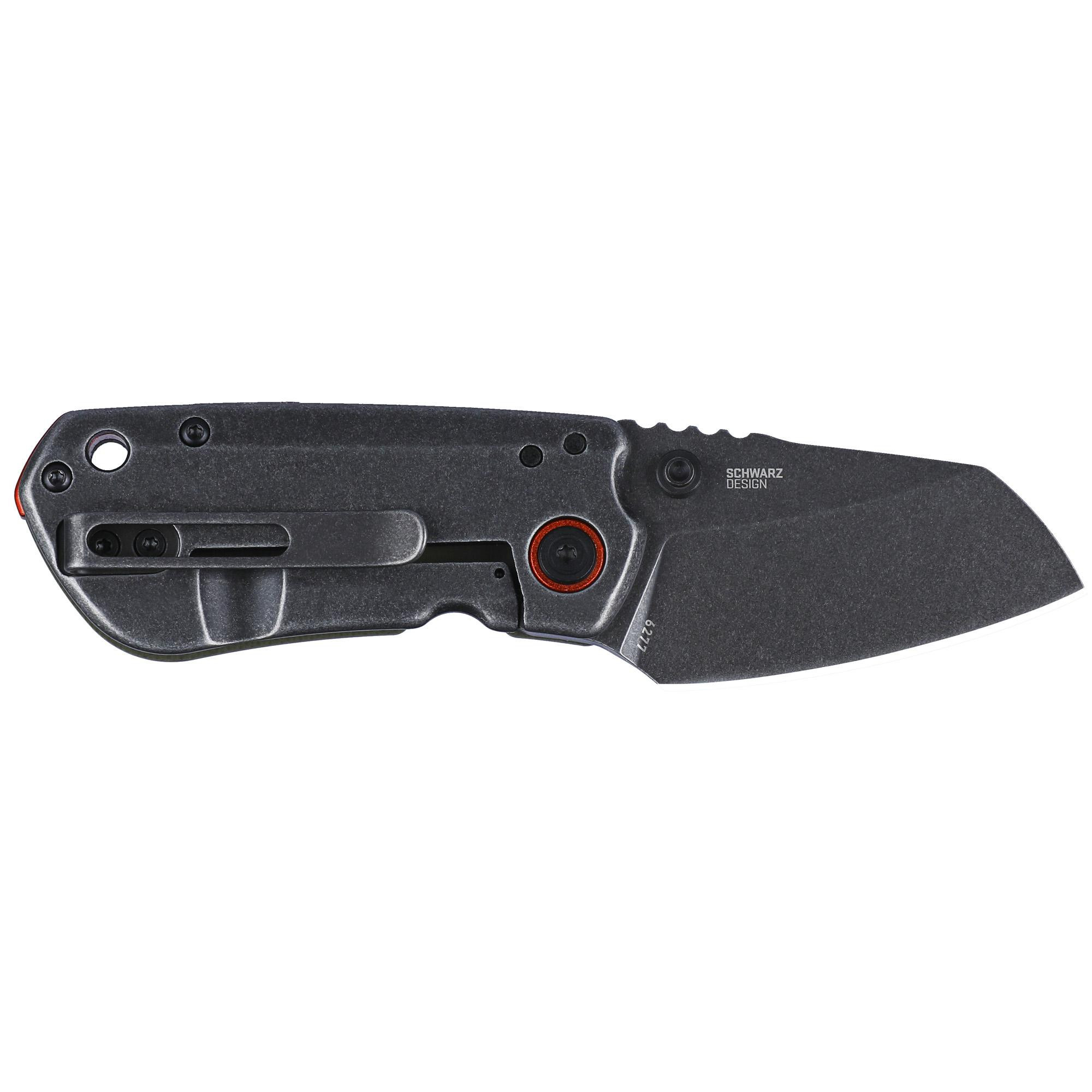 Columbia Overland Compact Folding Knife Plain Edge Black Blade 2.24 ...