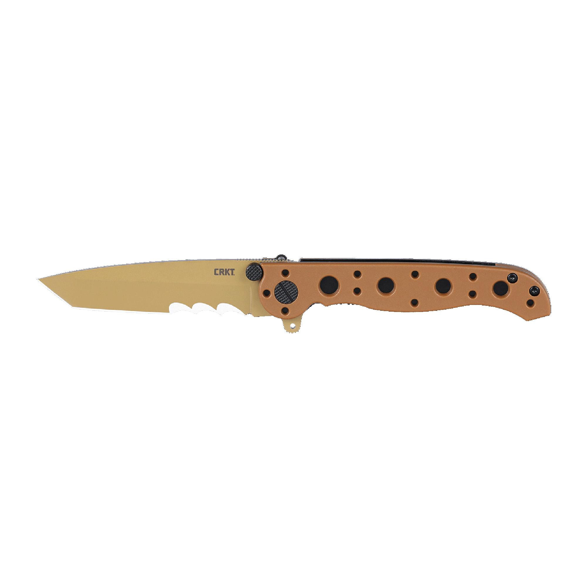 Columbia M16-10DZ Folding Knife Tan Blade 3.13" w/Veff Serrations ...