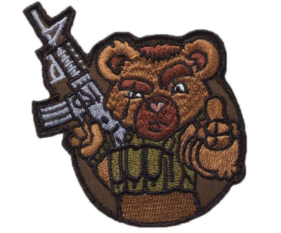 Patch «Patch Armed Bear» Brown | 4Shooters.com