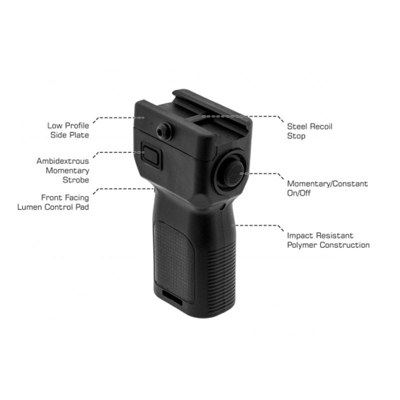 UTG Polymer Grip Light 400 Lm | 4Shooters.com