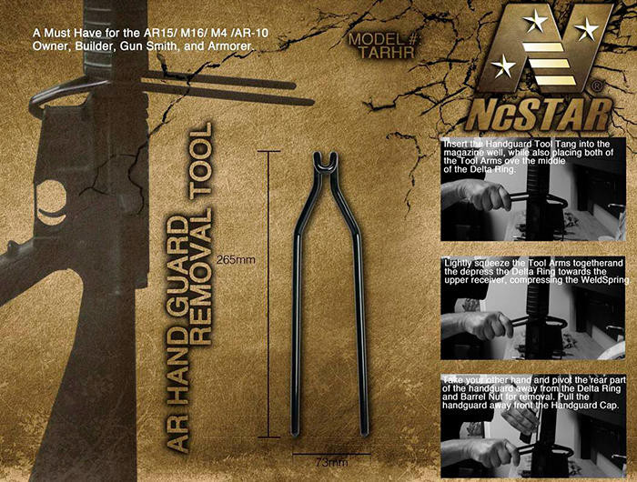NcSTAR AR15/M4 Handguard Removal Tool | 4Shooters.com