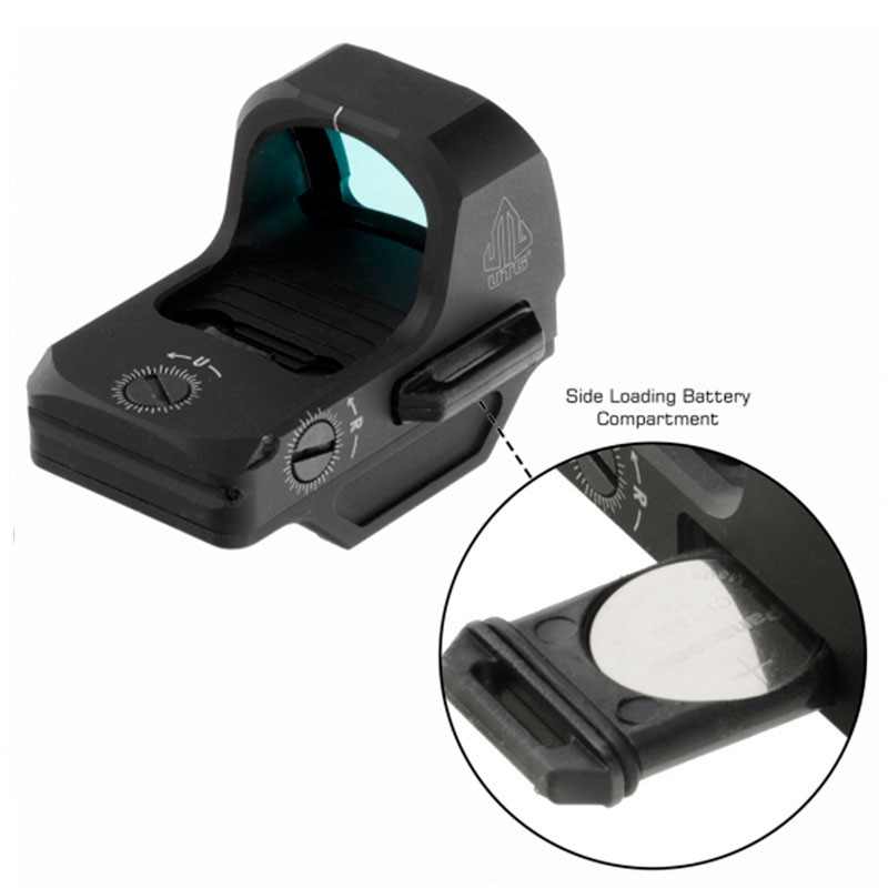 UTG OP3 Micro SLS Red 4 MOA Single Dot Side Loading Sensor for DOCTER ...