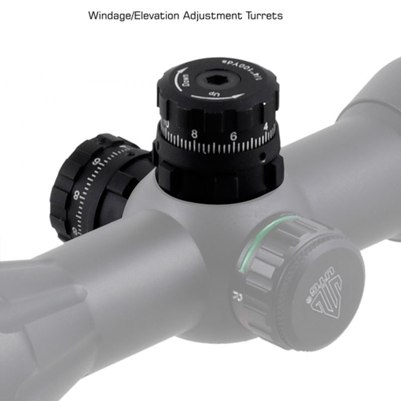 UTG True Hunter 4X32mm 1" Crossbow Scope RGB PRO 5-Step | 4Shooters.com