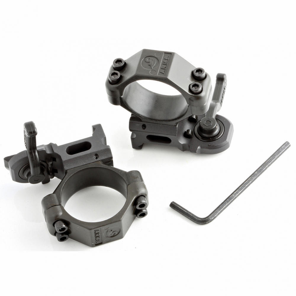 ARMS Throw LVR Rings 30mm Medium | 4Shooters.com
