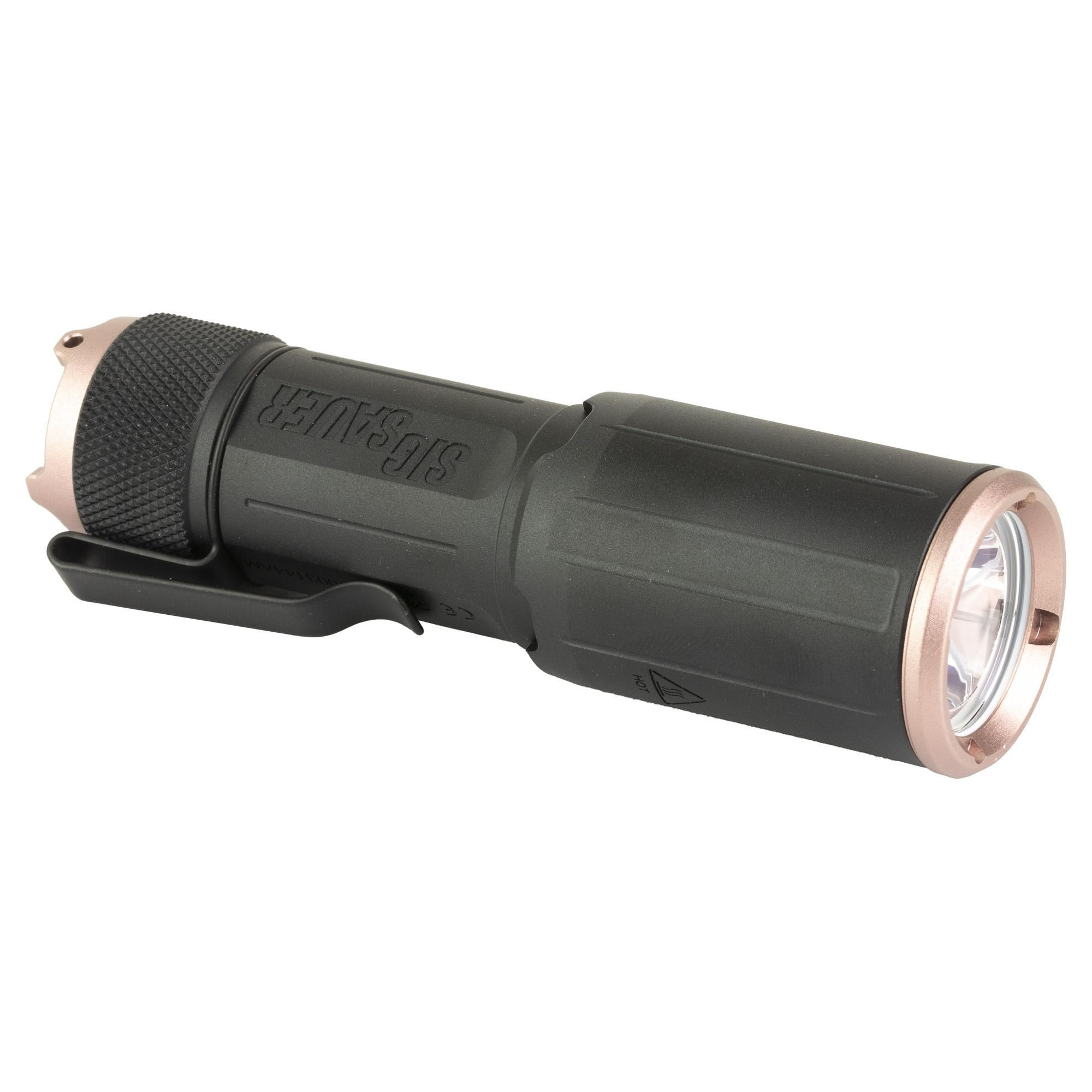SIG Foxtrot EDC Compact Flashlight 1350Lm Black/Rose Gold | 4Shooters.com