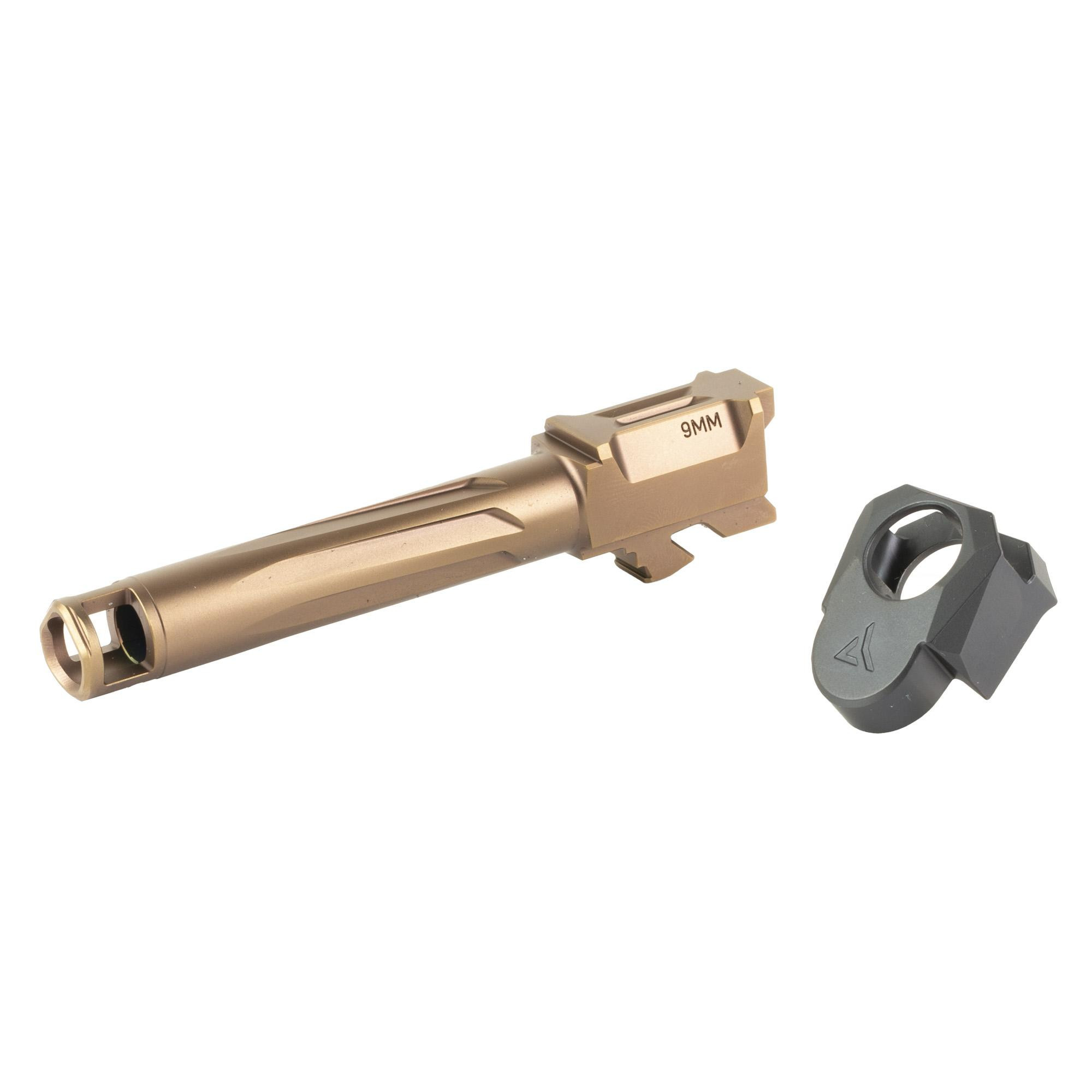 Radian RAMJET Barrel w/Afterburner Compensator 9mm Glock19/19X/45 Gen5 ...