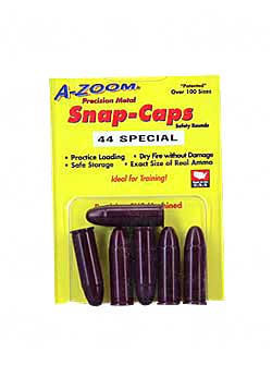 A-Zoom Snap Caps 44 Special 6Pk | 4Shooters.com