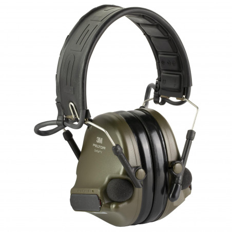 3M/Peltor ComTac V Electronic Earmuff 23dB OD Green | 4Shooters.com
