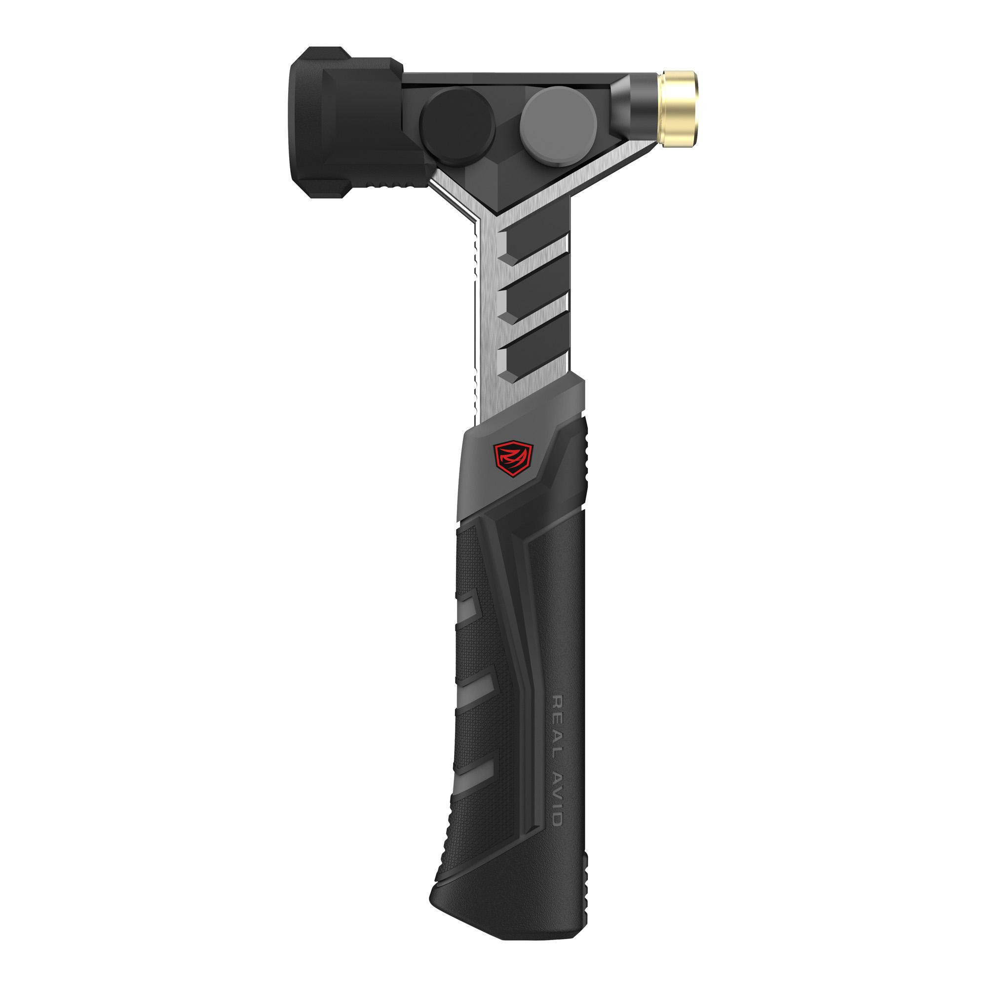 Real Avid AR-15 Armorer's Hammer Rubber Grip Black/Gray | 4Shooters.com