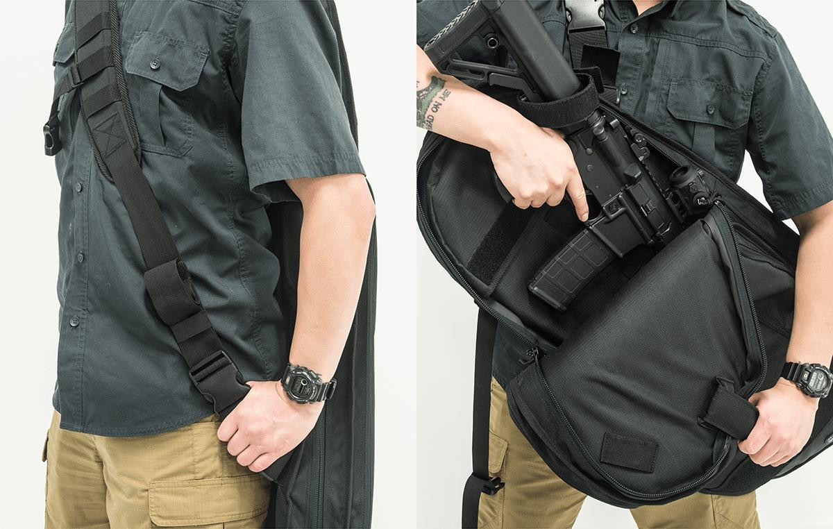 UTG Responder Sling Pack 34" Black | 4Shooters.com