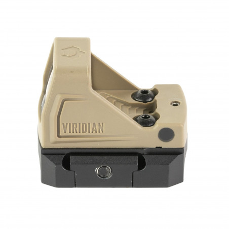 Viridian RFX11 Red Dot 3MOA Micro Green Dot 1X16mm FDE | 4Shooters.com