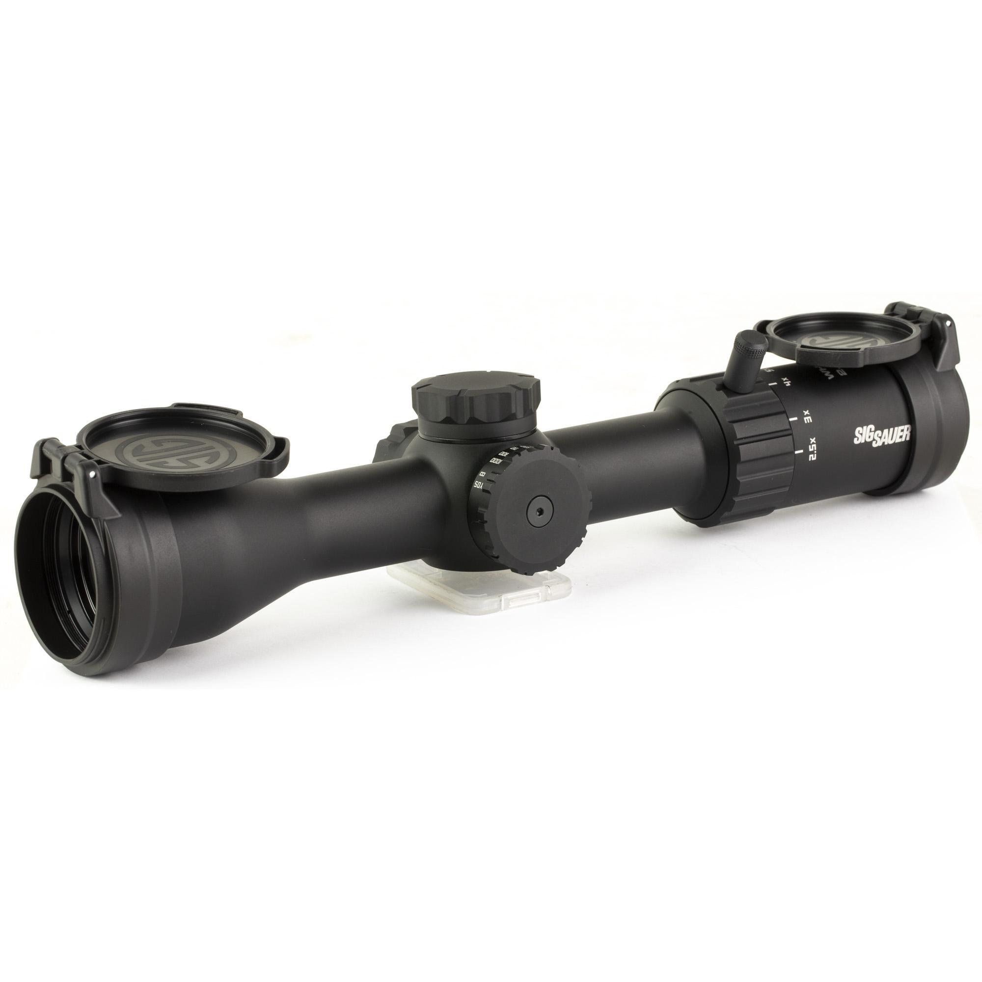 SIG Whiskey4 Rifle Scope 2.5-10X42mm Quadplex 0.25MOA 30mm SFP ...